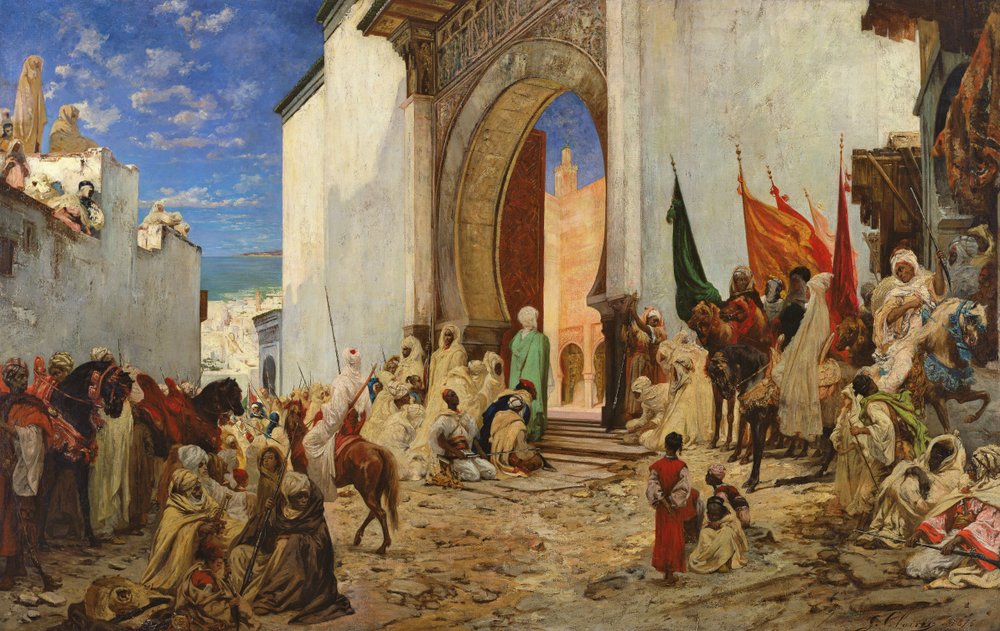 Entry of the Sharif of Ouezzane into the Mosque, 1876