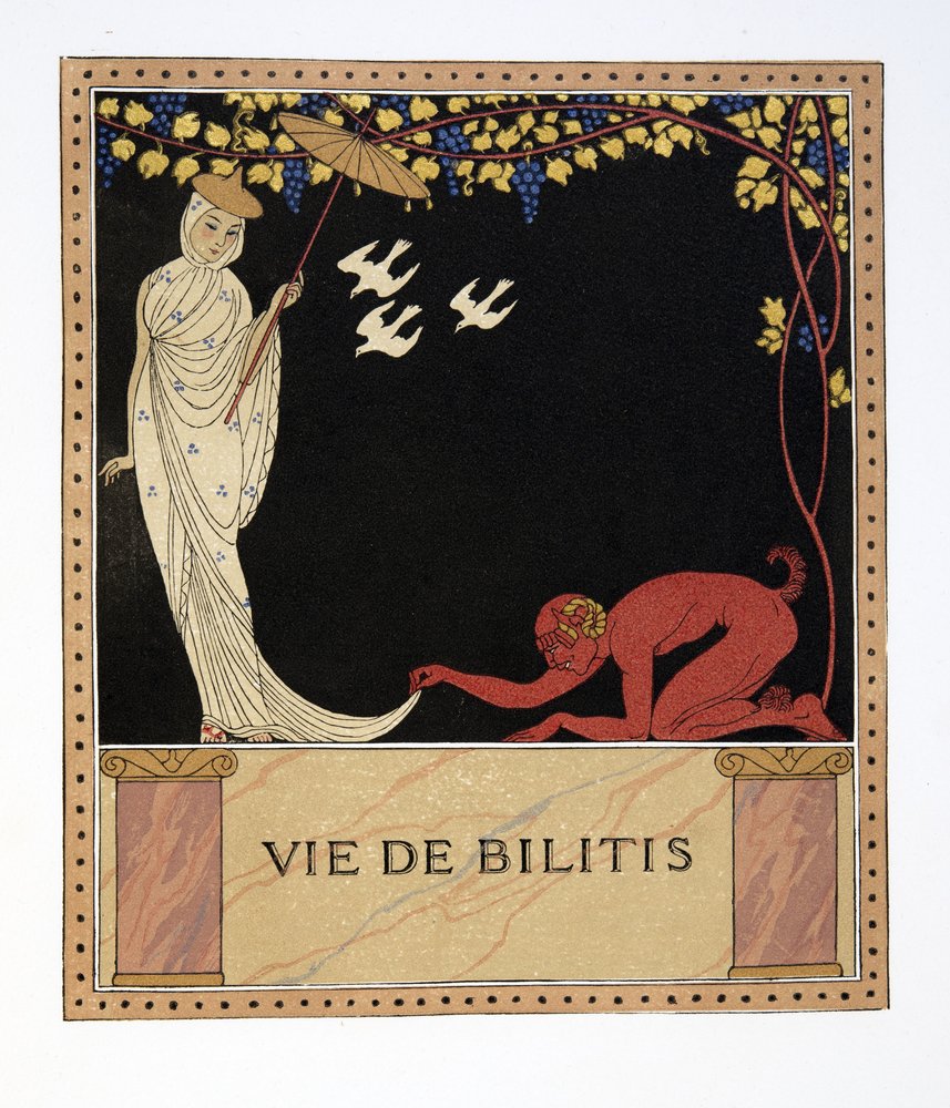 Vie de Bilitis, illustration from Les Chansons de Bilitis, by Pierre Louys