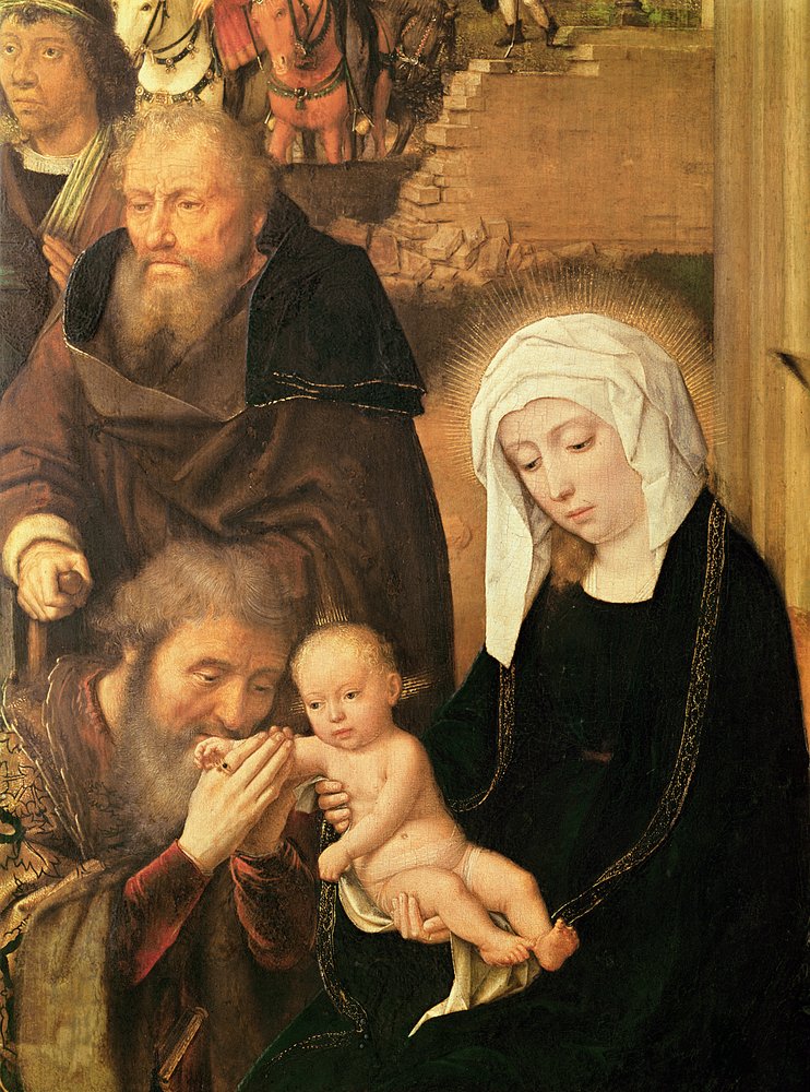 The Adoration of the Magi by Gerard David: Fine art print