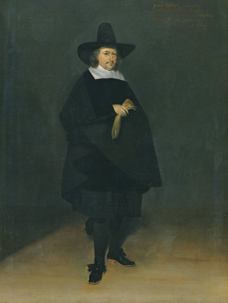 Portrait of Burgermeister Jan Roever by Gerard ter Borch