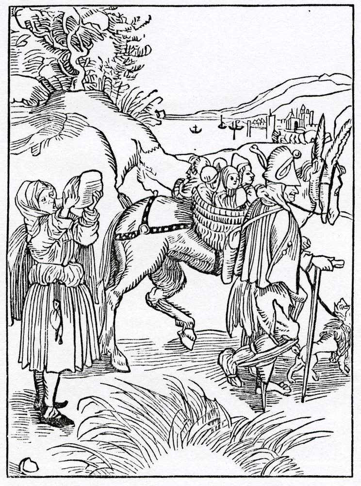 Of Foolish Beggars and Their Vanities, Illustration from Alexander ...