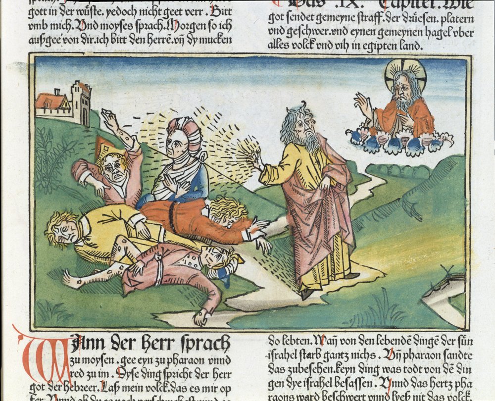 Exodus 9:8-12 The Seven Plagues of Egypt: Moses and the plague of boils ...
