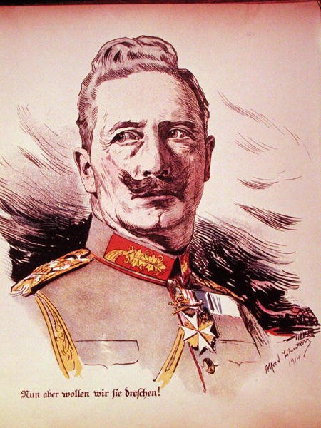 Portrait of Kaiser Wilhelm II (1859-1941) 1914