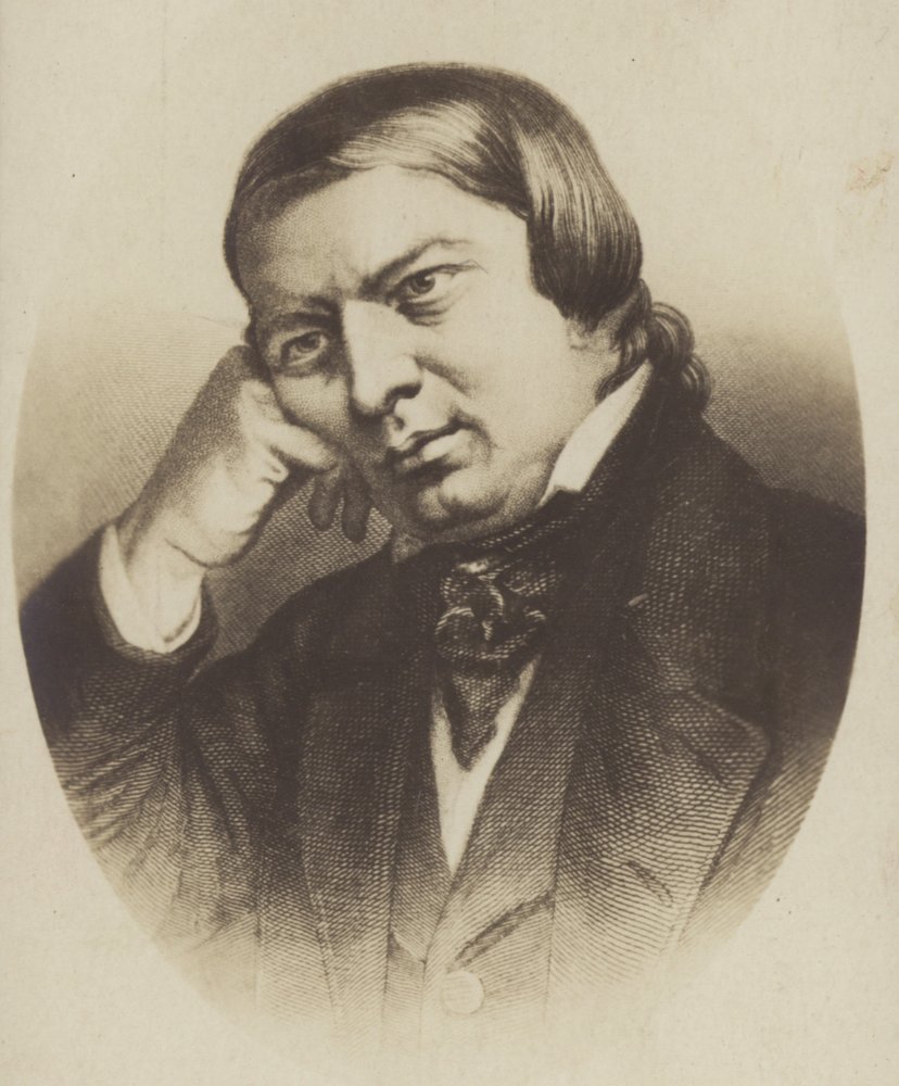 Portrait of Robert Schumann by German School