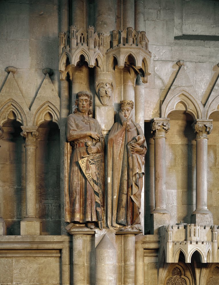 The Knight Ekkard and His Wife Uta by German School