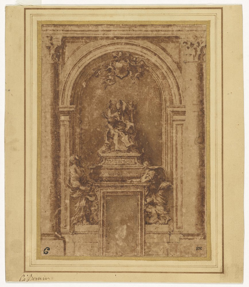 Design for the Tomb of Pope Alexander VII in Saint Peter's, Rome