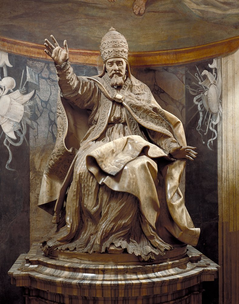 Pope Urban VIII, marble by Gian Lorenzo Bernini