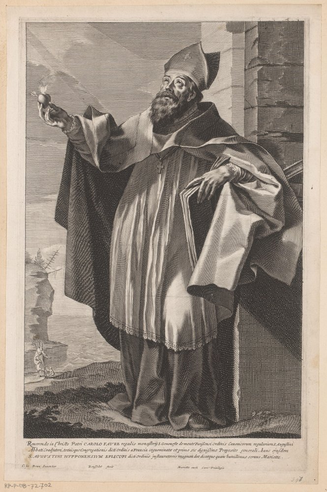 Saint Augustine by Gilles Rousselet: Buy fine art print