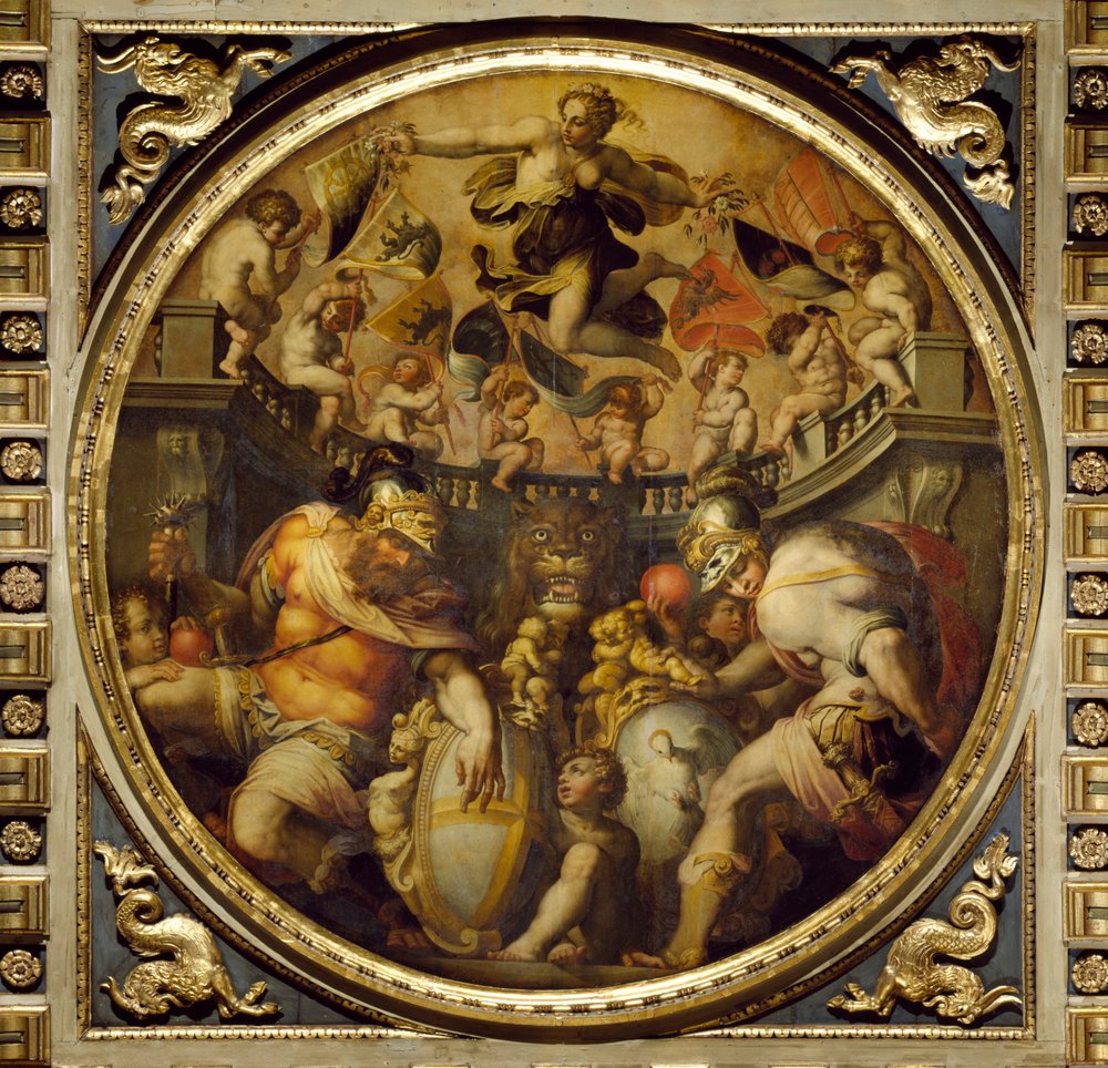 Allegory of the districts of Santa Croce and Santo Spirito from the ...
