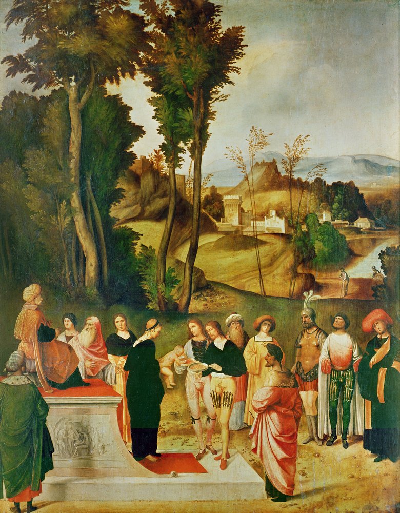 Moses Being Tested by the Pharaoh, c.1502-05