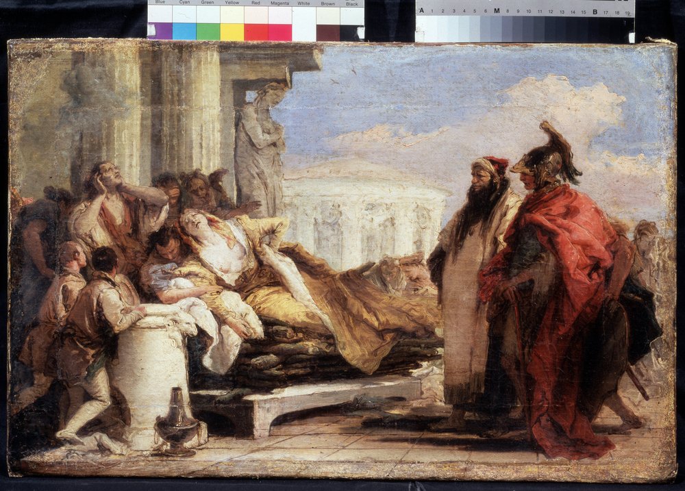 The Death of Dido by Giovanni Battista Tiepolo