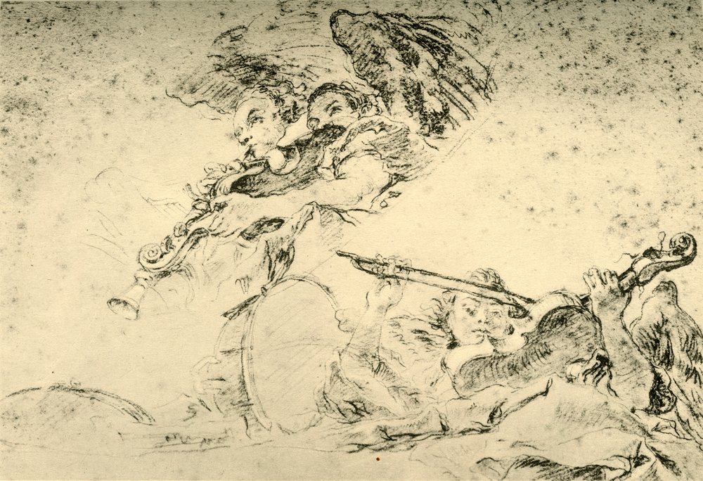 Angels Playing Musical Instruments