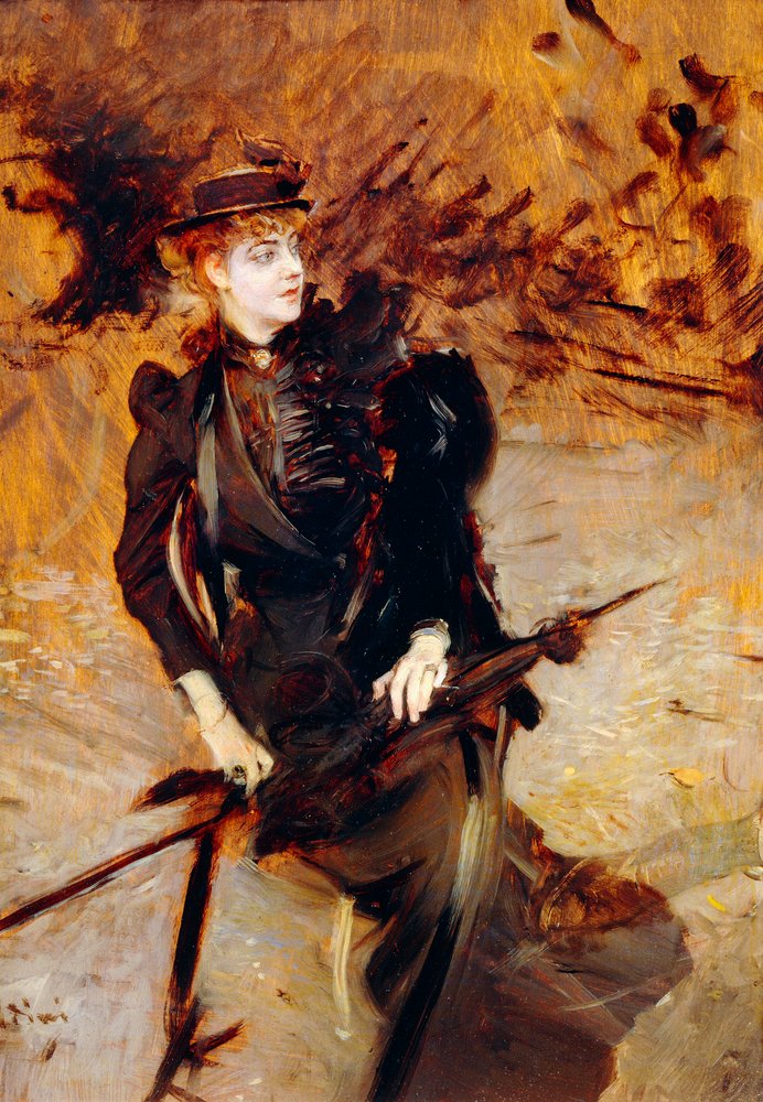 Female portrait by Giovanni Boldini: Buy fine art print