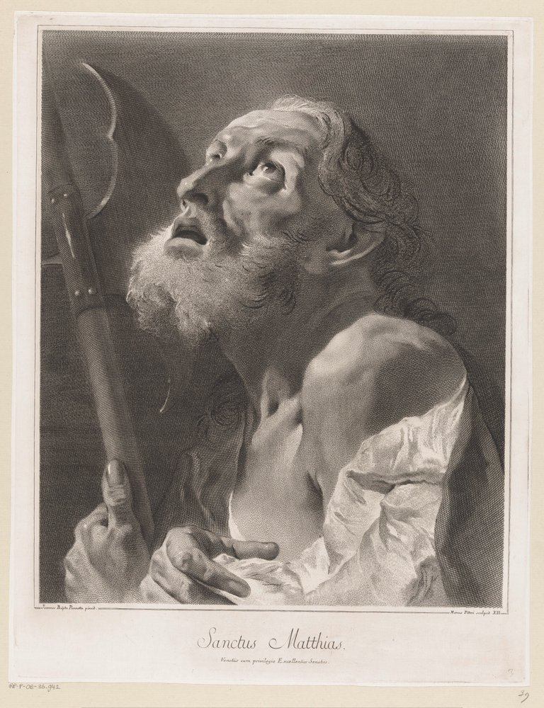 Apostle Matthias (Apostles series) by Giovanni Marco Pitteri