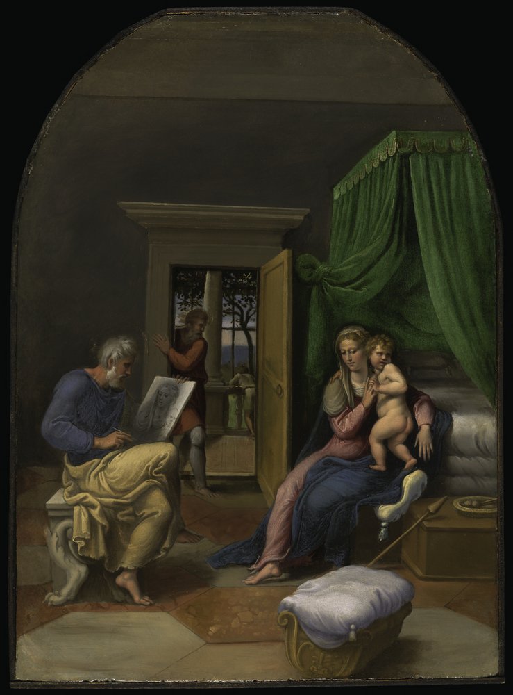 Saint Luke Drawing the Virgin and Christ Child, c.1535