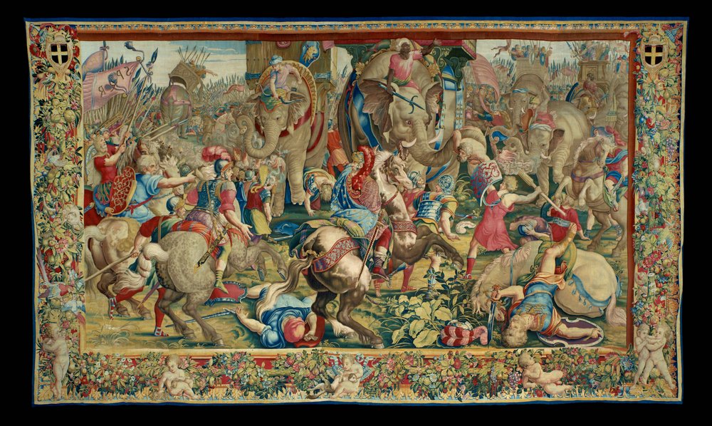 The History of Scipio: The Battle of Zama, Tenth Piece of the Tapestry