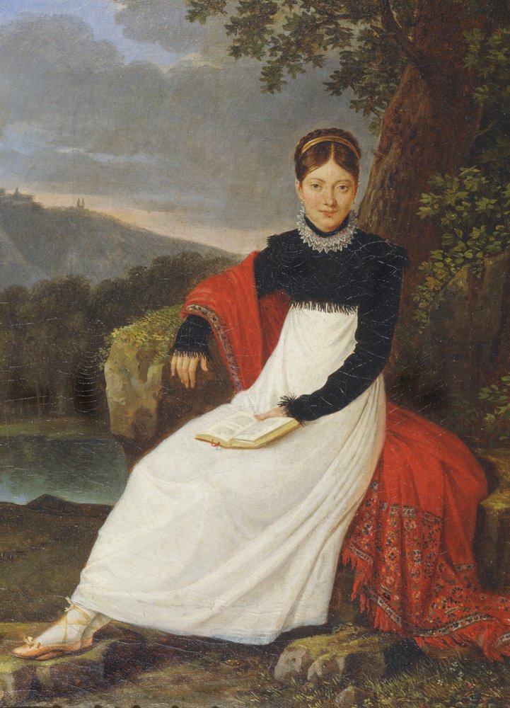 Portrait of Queen Maria Carolina of Naples