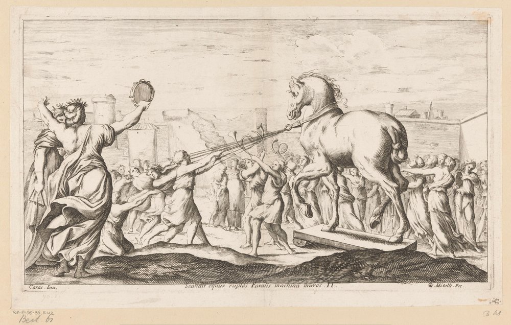 Trojan Horse is Brought In (series title)