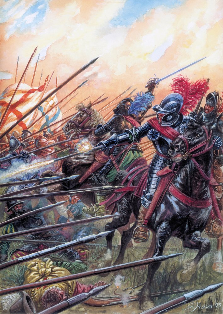 Wars of Religion: The Battle of Ivry on 14 March 1590
