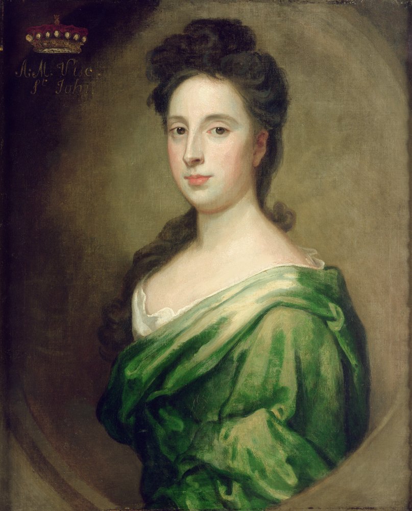 Portrait of Angelina Magdalena, second wife of 1st Viscount St. John