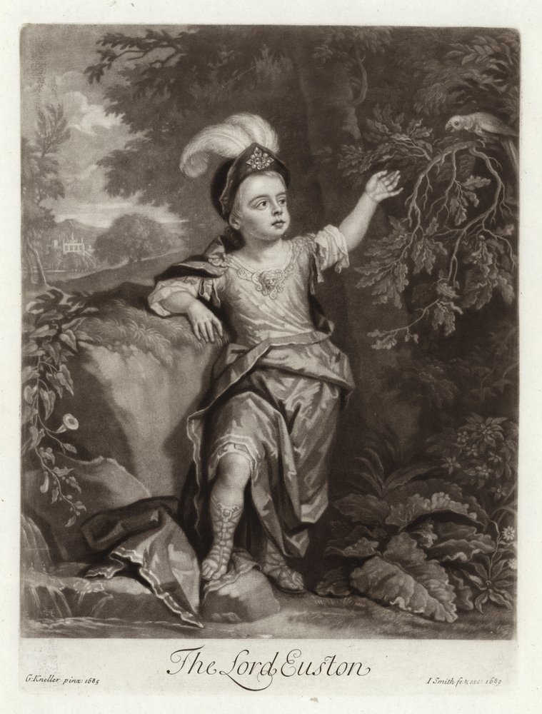 Portrait of Charles Fitzroy by Godfrey Kneller