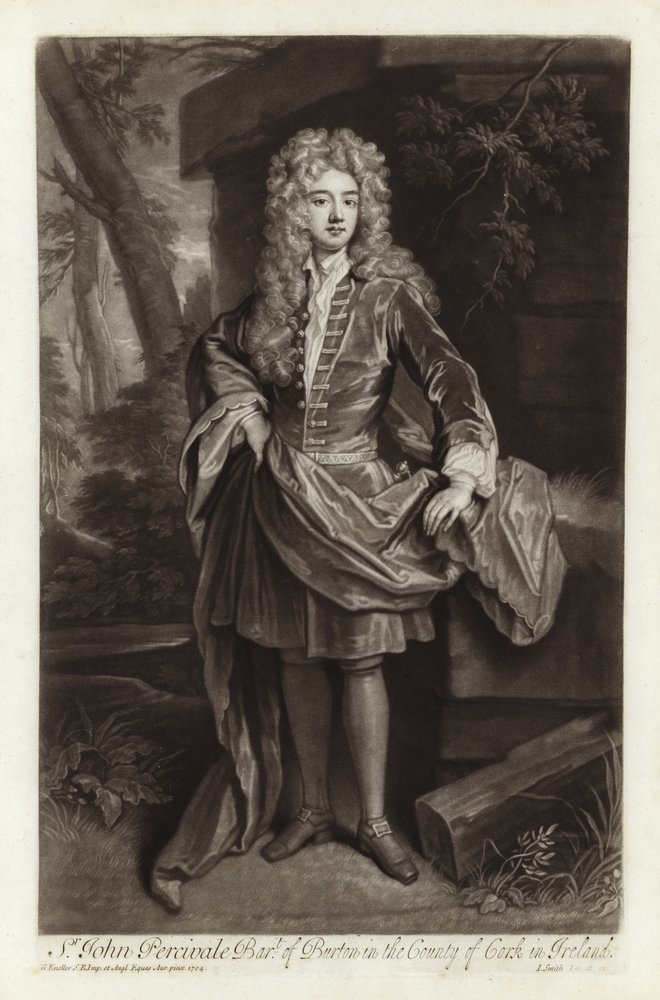 Portrait of Sir John Percivale by Godfrey Kneller
