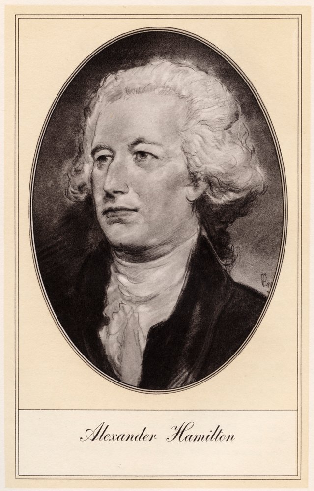 Alexander Hamilton, American Politician, early 20th century