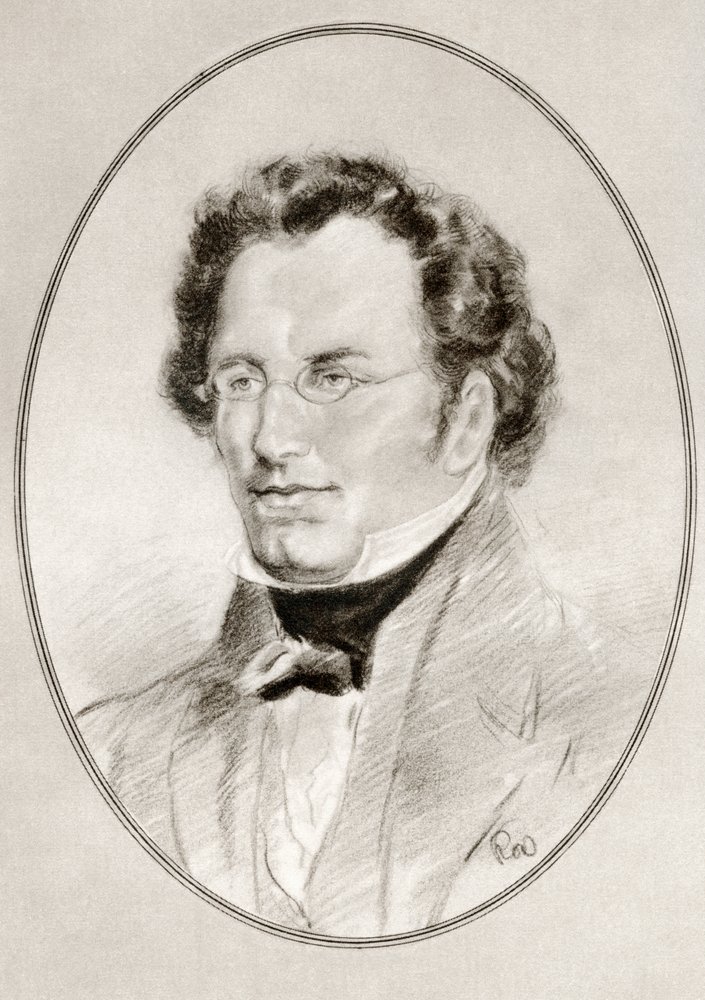 Franz Peter Schubert, from Living Biographies of Great Composers