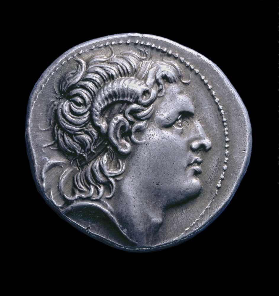 Ancient Greek Silver Coin from Pella by Greek