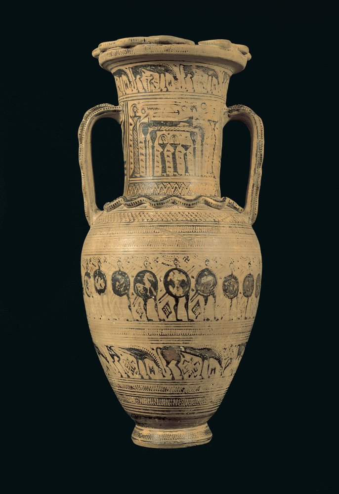 geometric amphora hellenic