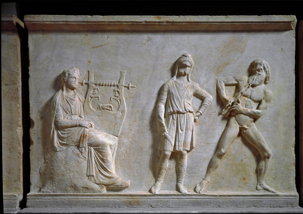 Greek Art: Music Competition Between Apollo and Marsyas