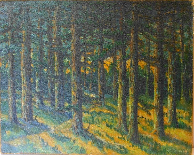 Forest by Gregor Perusek: Highest-quality art reproduction