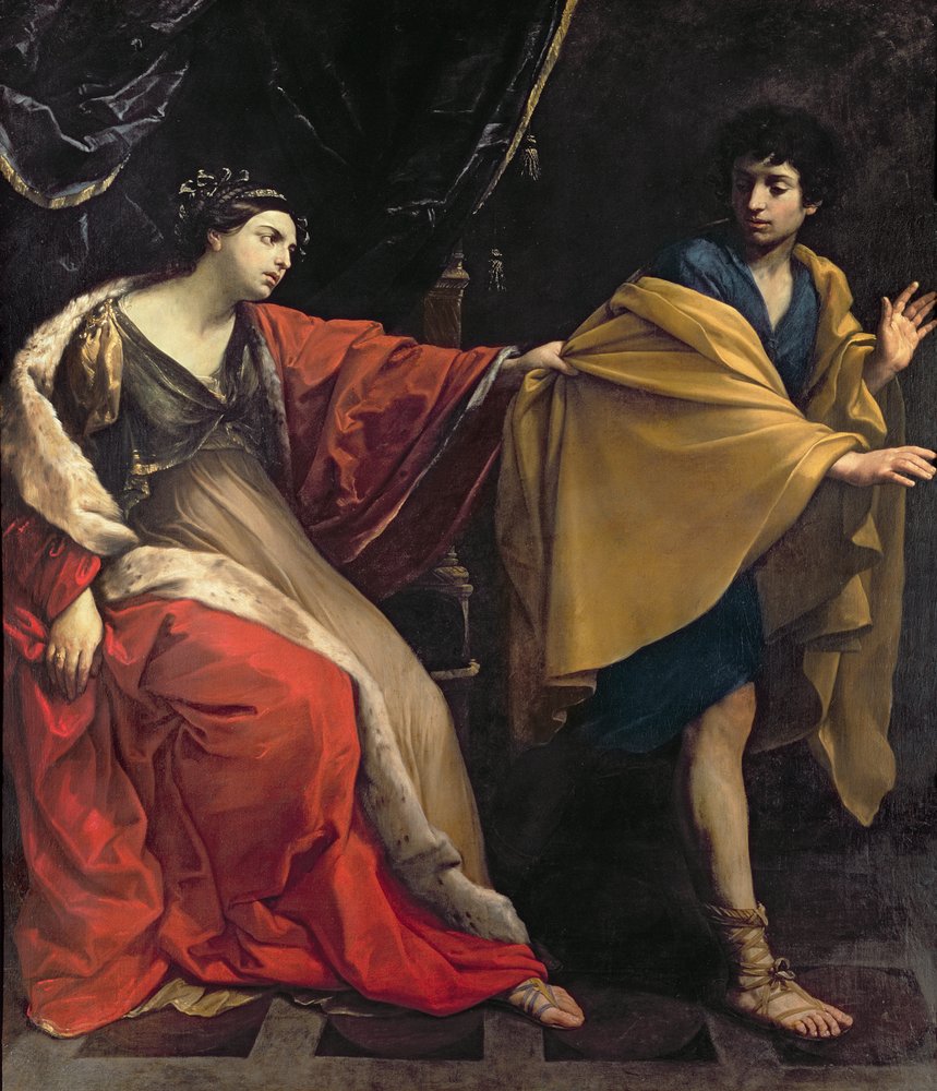 Joseph and Potiphar's Wife, c.1626 by Guido Reni