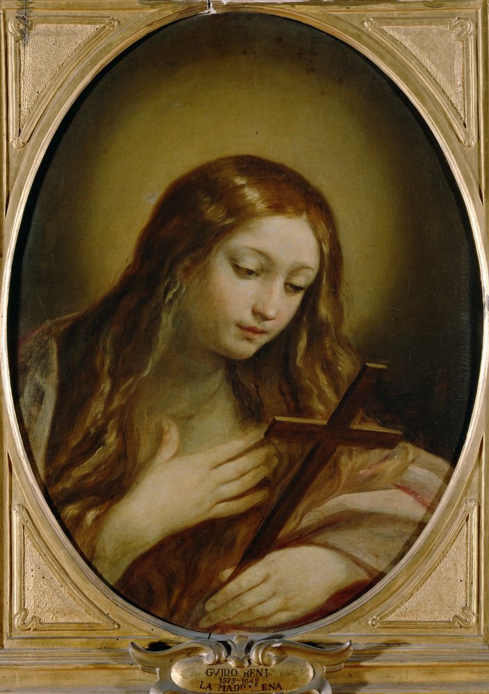 Saint Magdalene with the Ointment Jar by Guido Reni