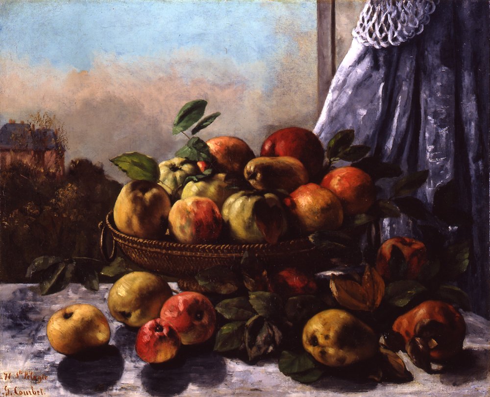Still Life: Fruit, 1871 by Gustave Courbet: Fine art print