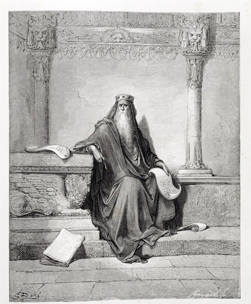 Solomon (engraved by Adolphe Gusmand) by Gustave Dore