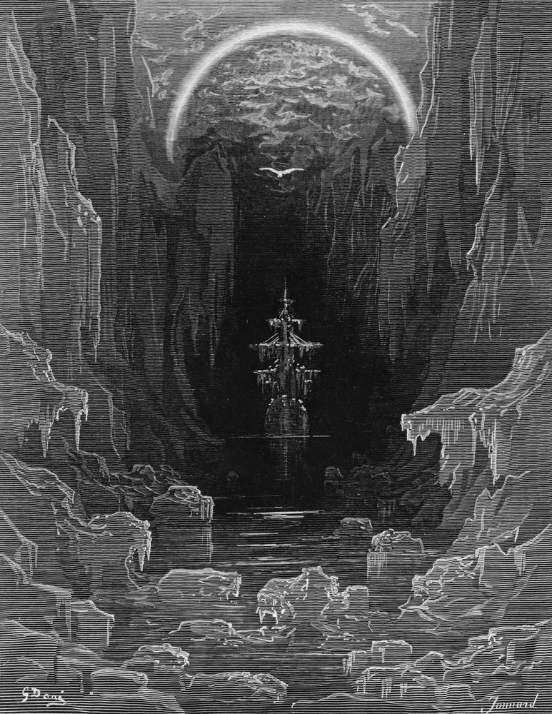 The Appearance of the Albatross to Lead the Marooned Ship Out of the ...