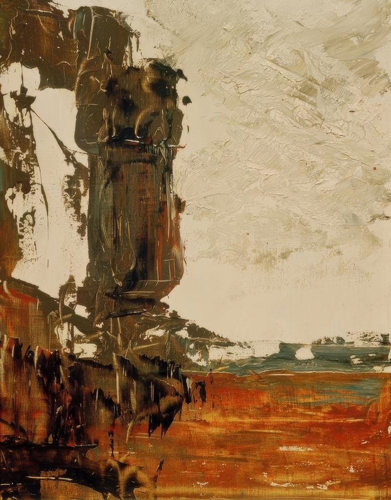 Landscape Sketch by Gustave Moreau: Buy fine art print
