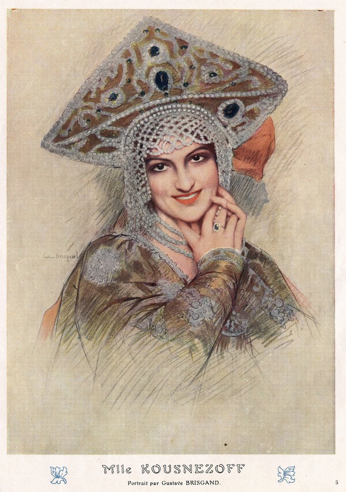 Portrait of Maria Nikolaievna Kuznetsova, Famous Russian Empire and ...