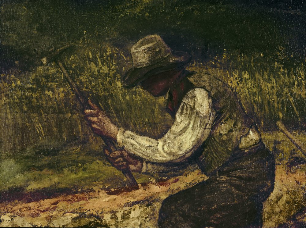 The Stonebreakers (detail), c.1849 by Gustave Courbet