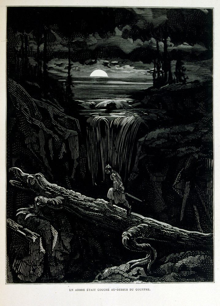 Croque-Mitaine (The Bogeyman) (illustration by Gustave Dore)