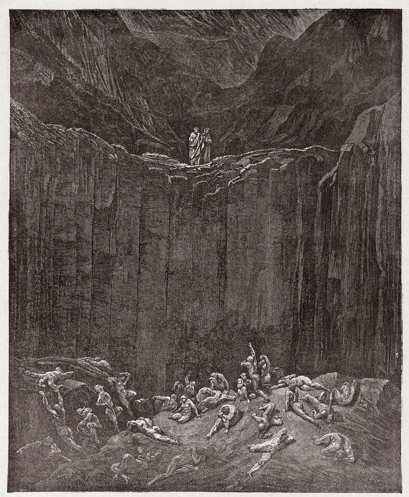 The Divine Comedy, Inferno, Canto 29: The forgers tormented in the ...