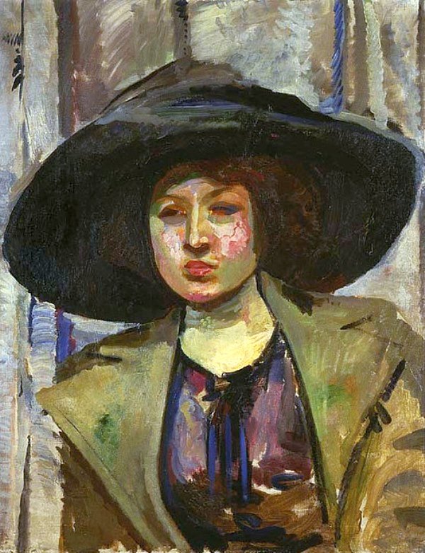 Portrait of Kazimiera Felix by Gustaw Gwozdecki