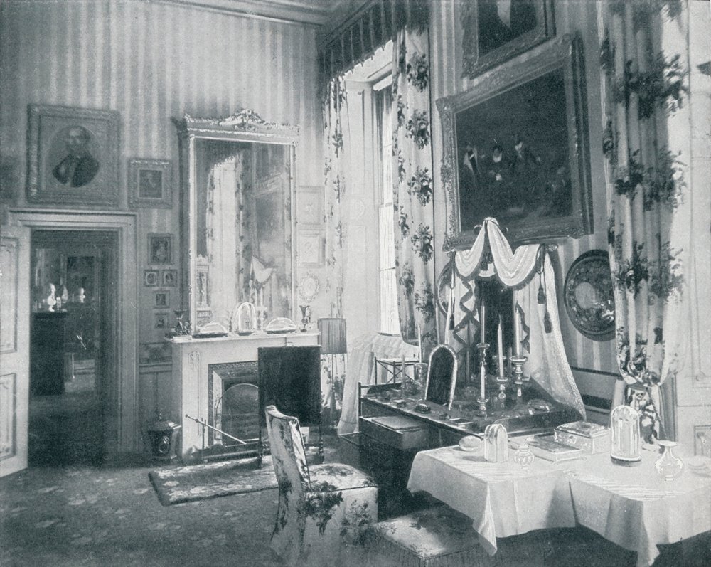 The Queens Dressing Room at Windsor Castle by HN King