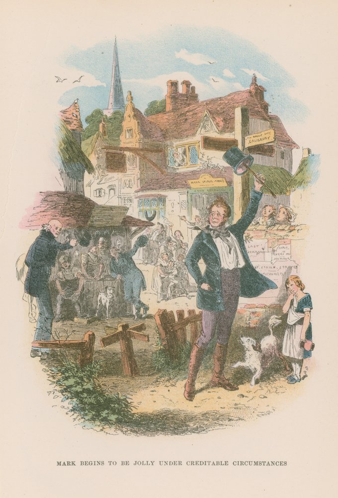 Illustration for Martin Chuzzlewit by Hablot Knight Browne