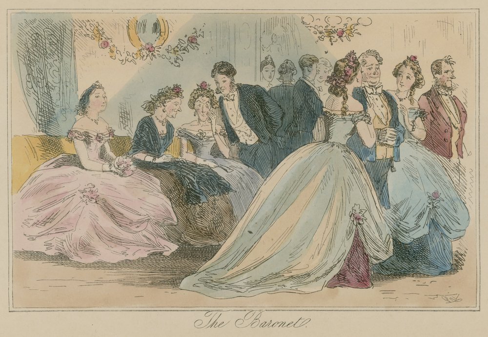 The Baronet by Hablot Knight Browne: Buy fine art print