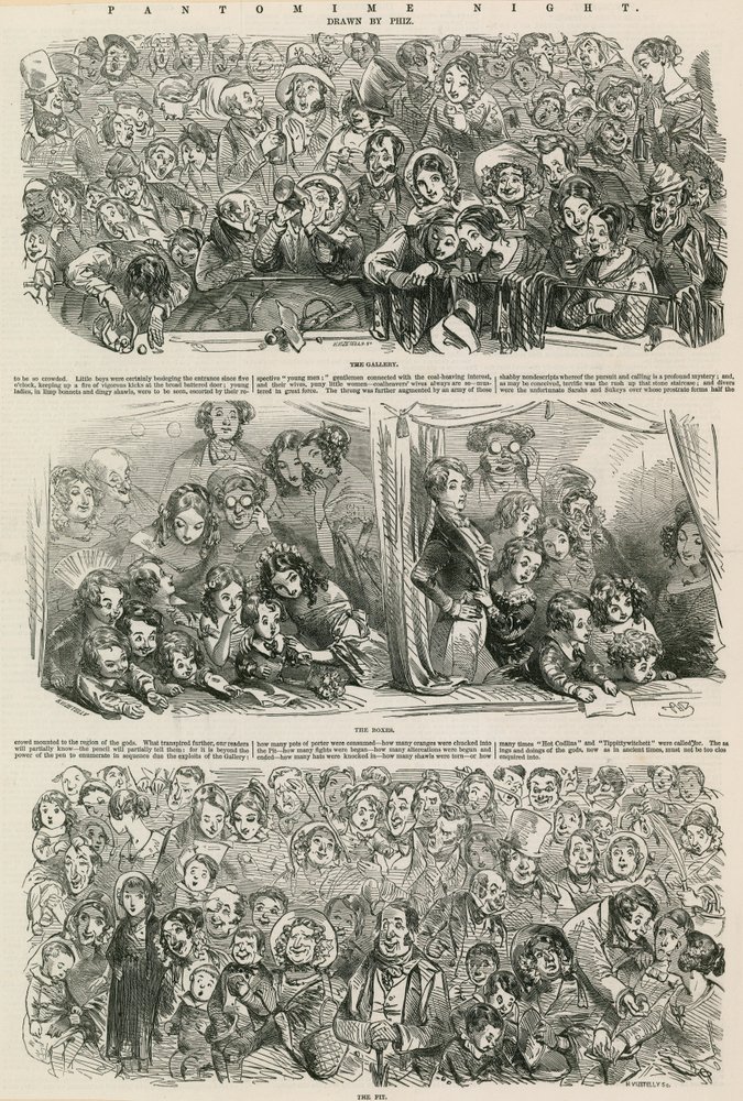 Pantomime Night: The Gallery, The Boxes, The Pit