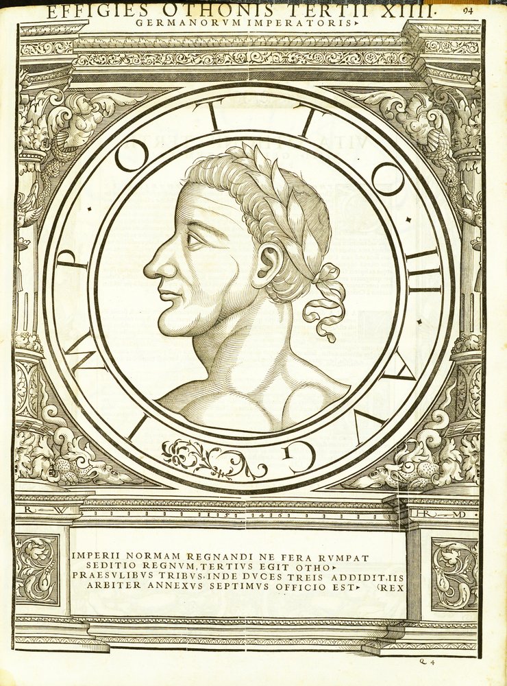 Otho III, illustration from 'Imperatorum romanorum omnium orientalium ...