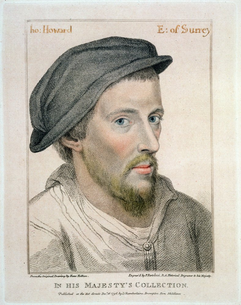 Henry Howard, Earl of Surrey (c.1517-47) Engraved by Francesco ...