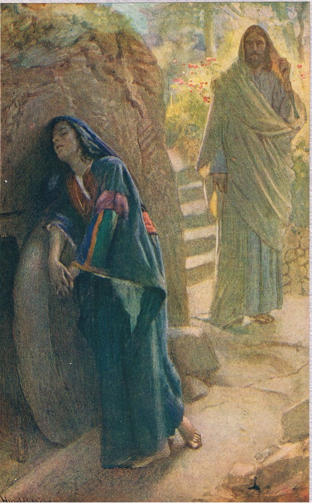 Mary Magdalene, illustration from 'Women of the Bible', published by ...